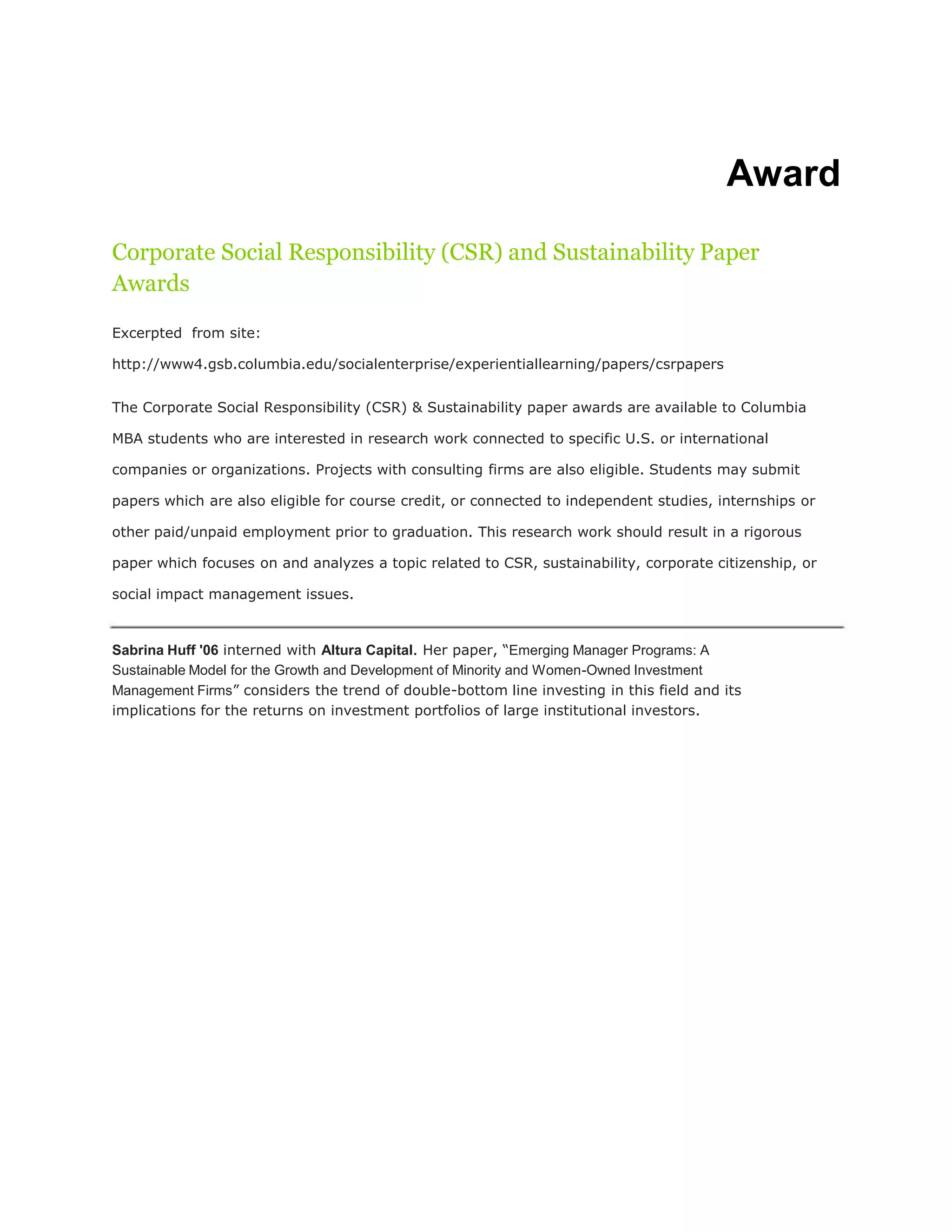 Work Portfolio | PPTX