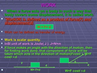 Work,power and energy | PPT