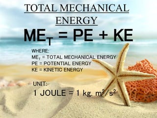 Grade 9 - Work, Power & Energy | PPTX