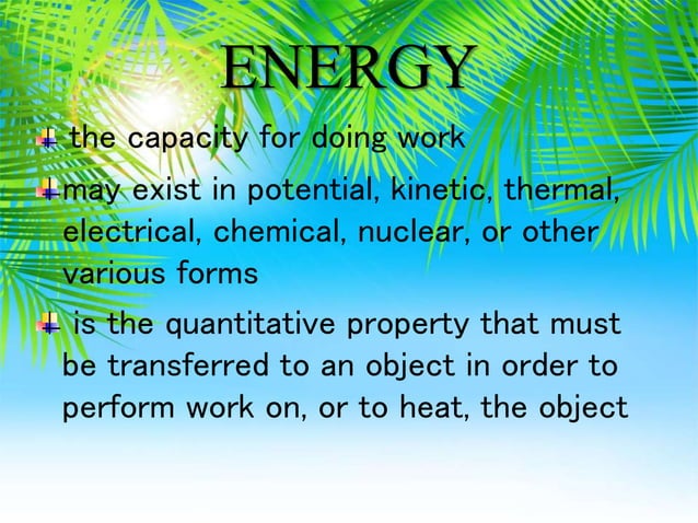 Grade 9 - Work, Power & Energy | PPTX | Physics | Science