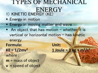 Grade 9 - Work, Power & Energy | PPTX