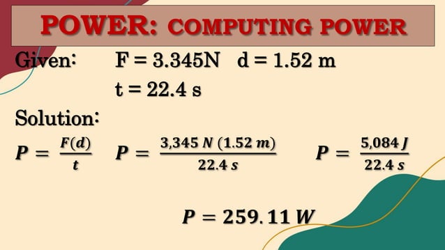 Presentation_work_power_energy_science08 | PPT