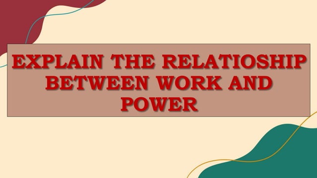 Presentation_work_power_energy_science08 | PPT