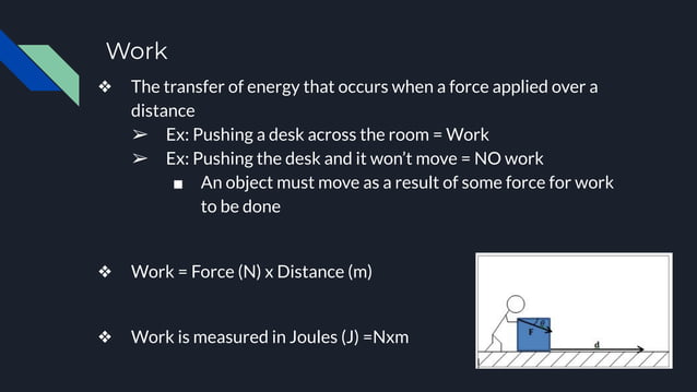 Work, power & simple machines | PPT