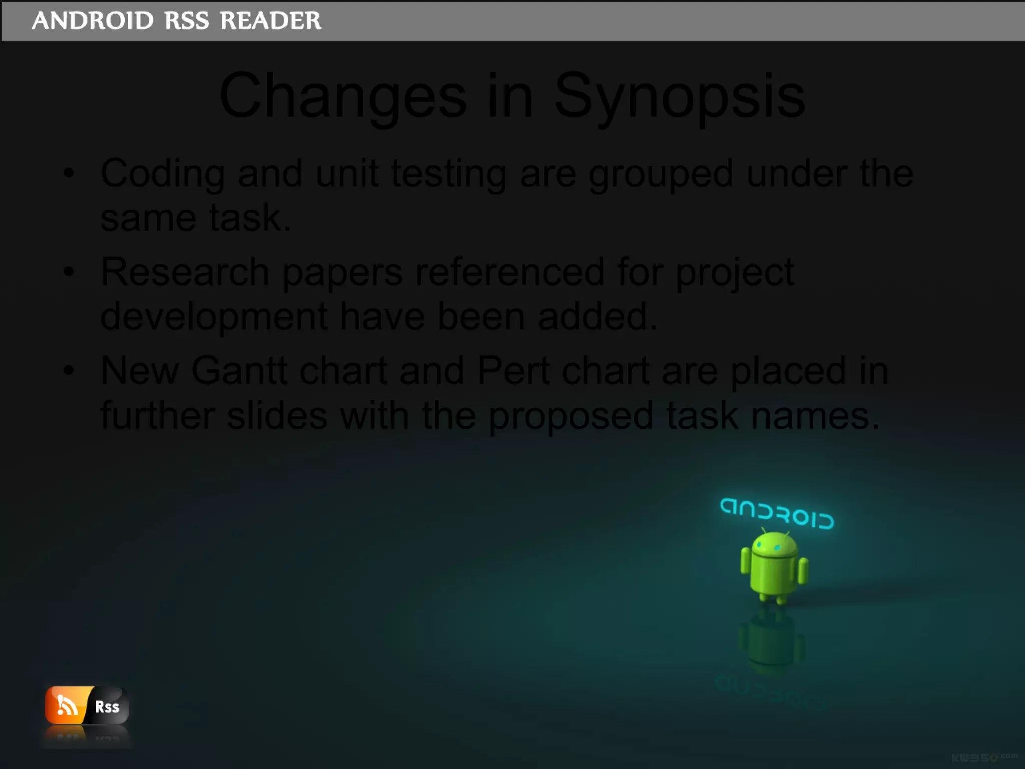 Work progress presentation | PPT