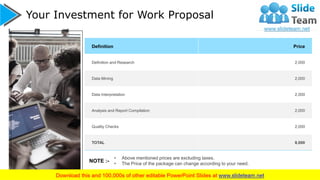Work Proposal PowerPoint Presentation Slides | PDF | Resume Writing and ...
