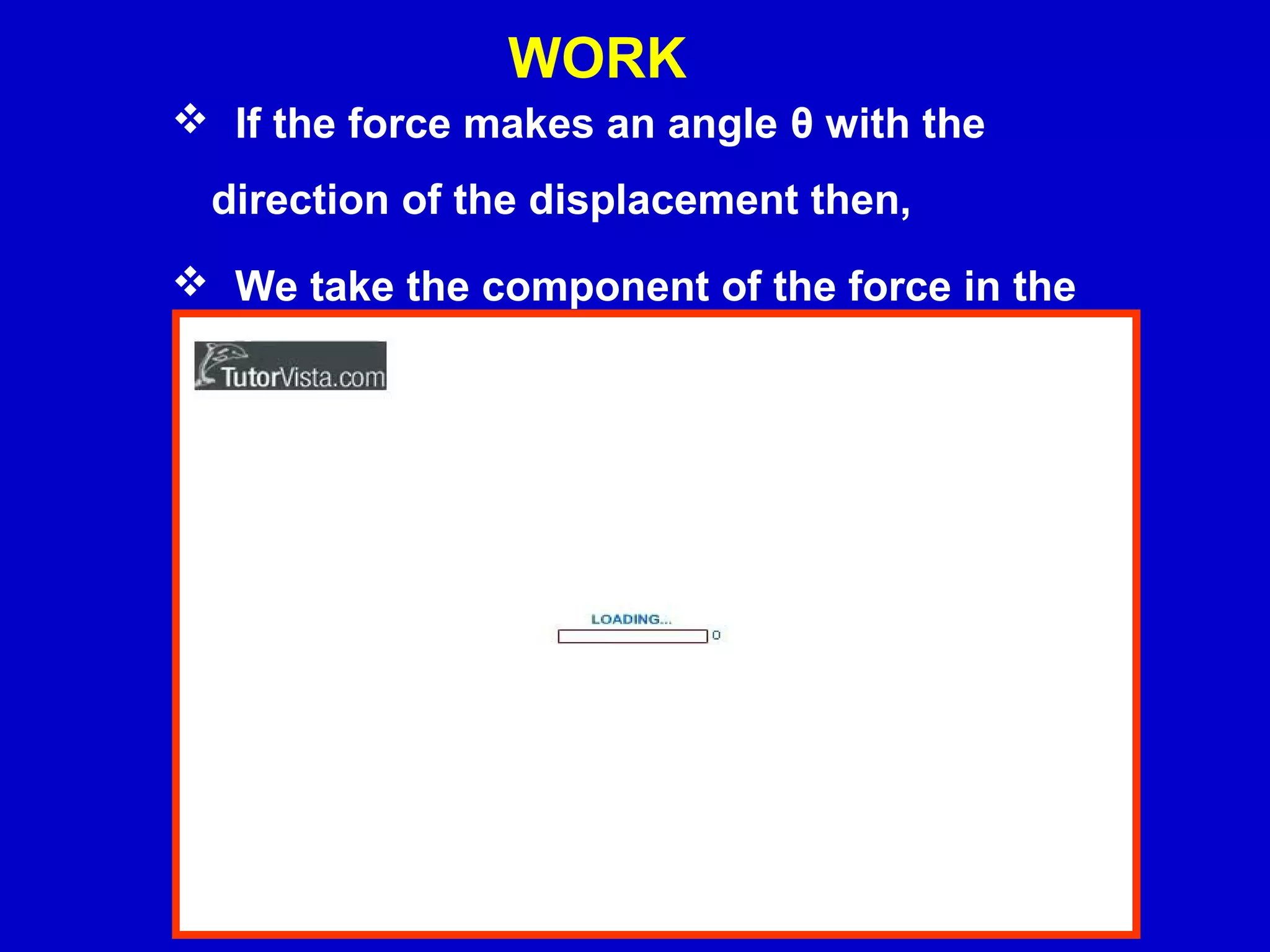 Work in physics | PPT