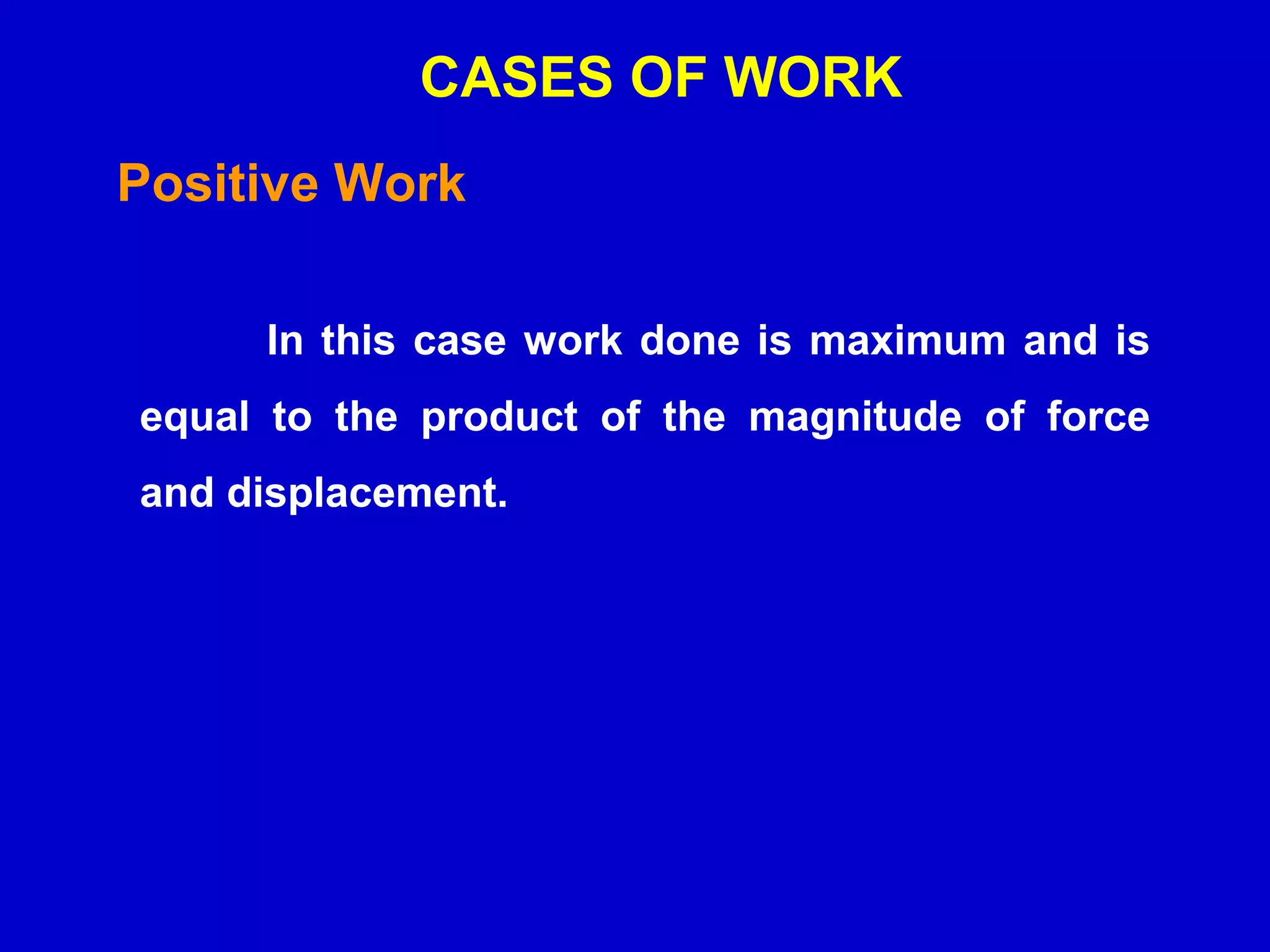 Work in physics | PPT