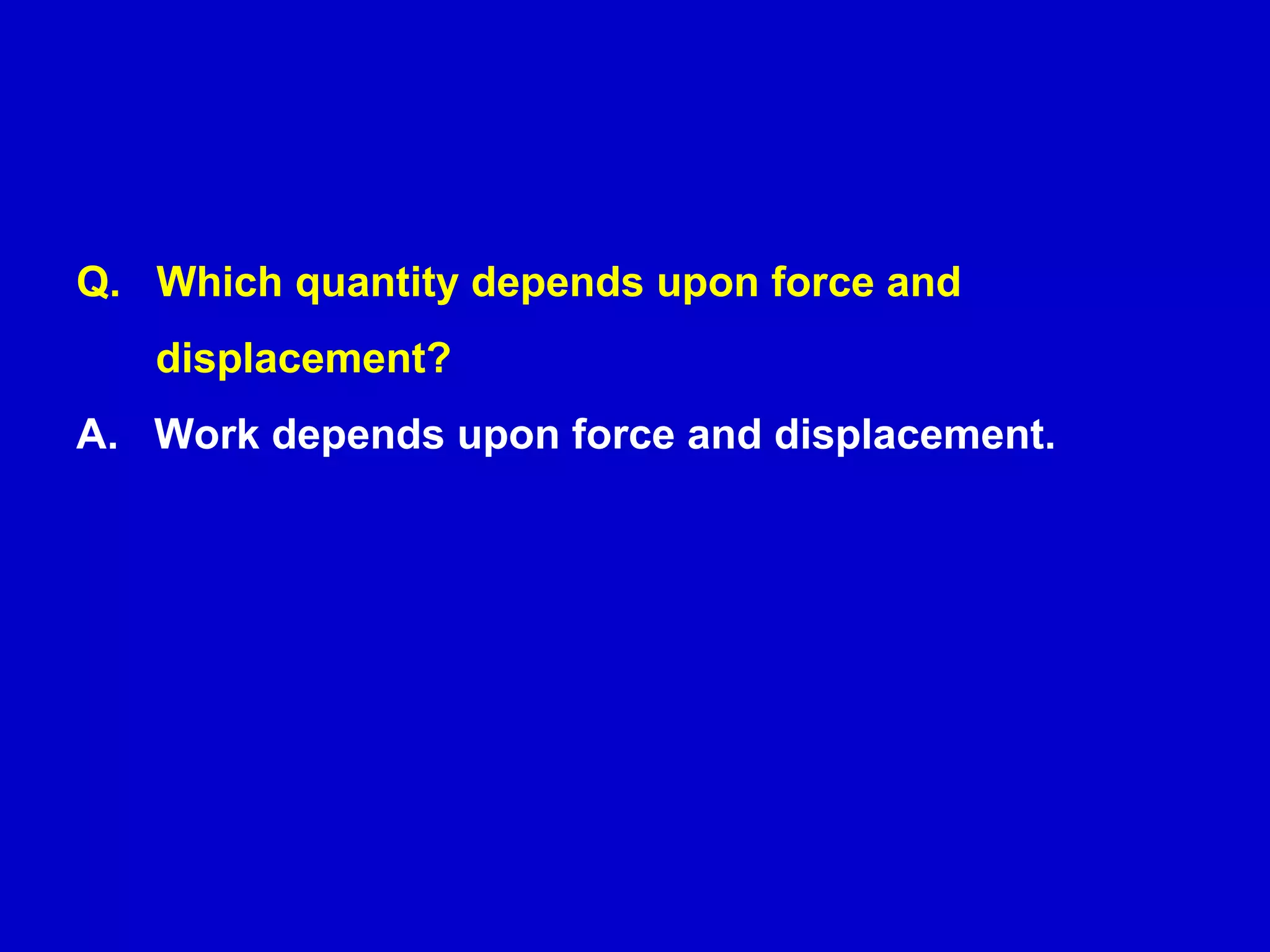 Work in physics | PPT