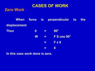 Work in physics | PPT