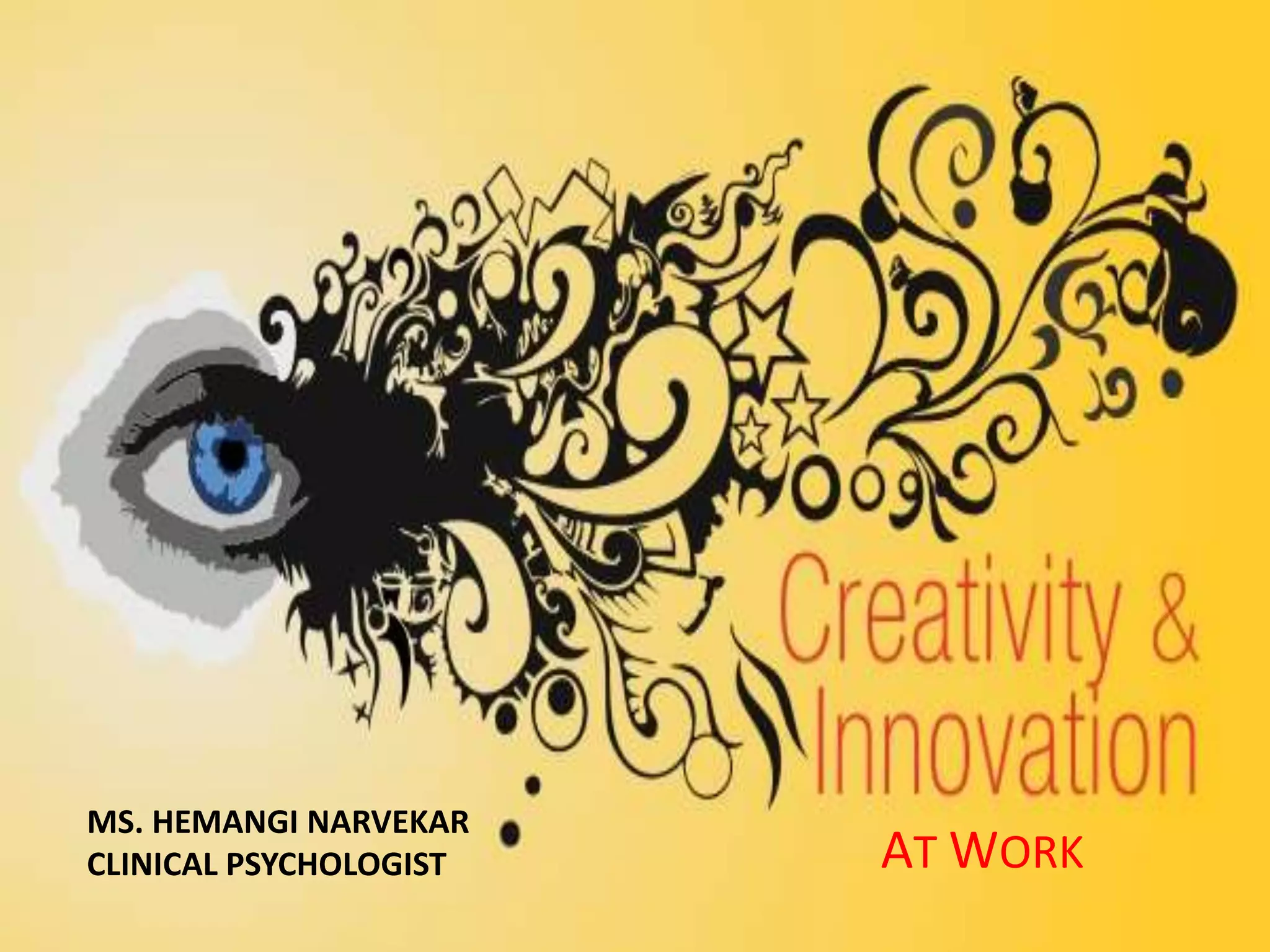 Creativity & Innovation at Work | PPTX
