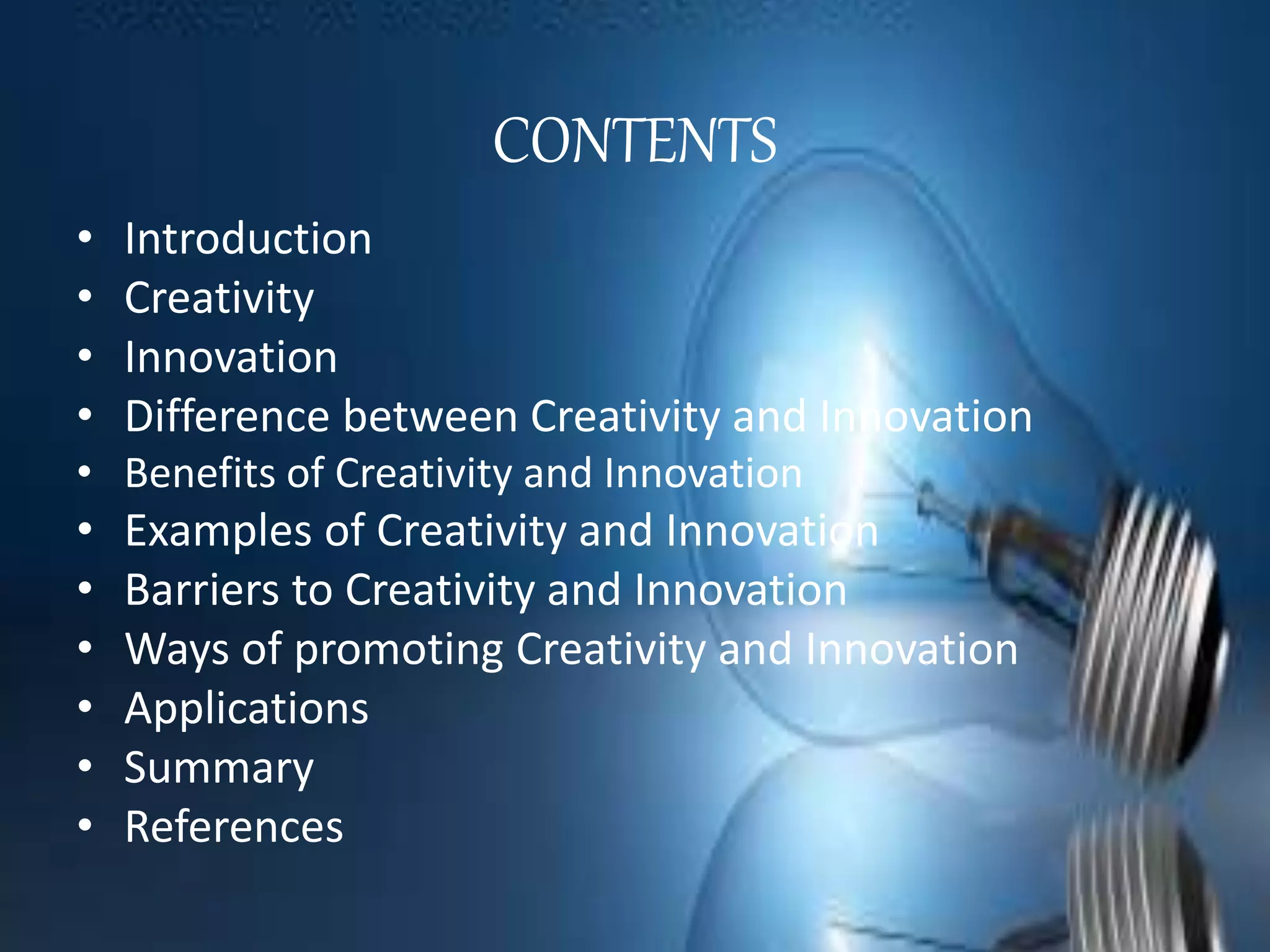 Creativity & Innovation at Work | PPTX