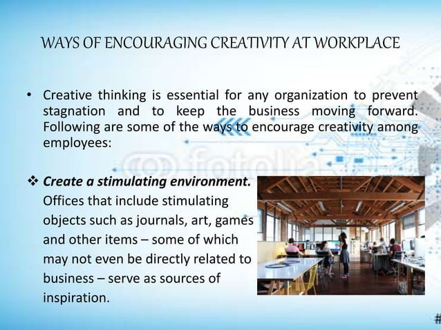 Creativity & Innovation at Work | PPTX | Business | Business and Finance