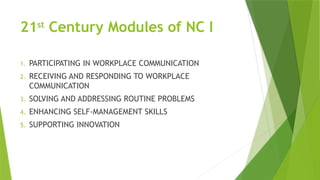 Work Readiness Modules on 21st Century Skills.pptx