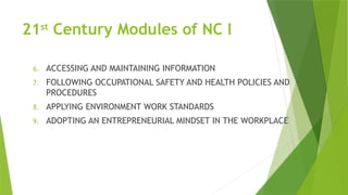 Work Readiness Modules on 21st Century Skills.pptx