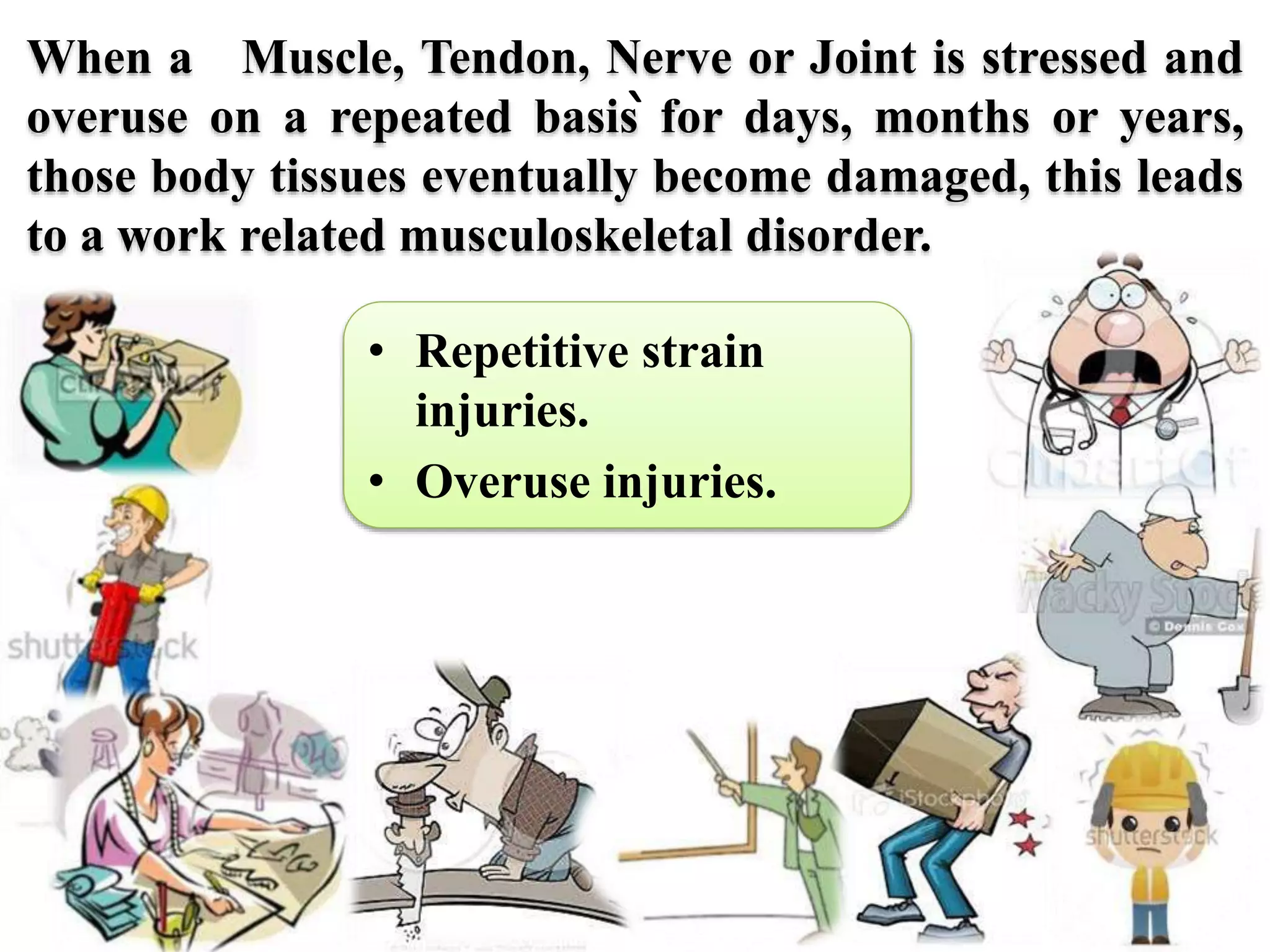 Work related musculoskeletal disorders | PPTX