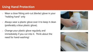 Work safety - Knife Safety | PPTX