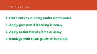 Work safety - Knife Safety | PPTX