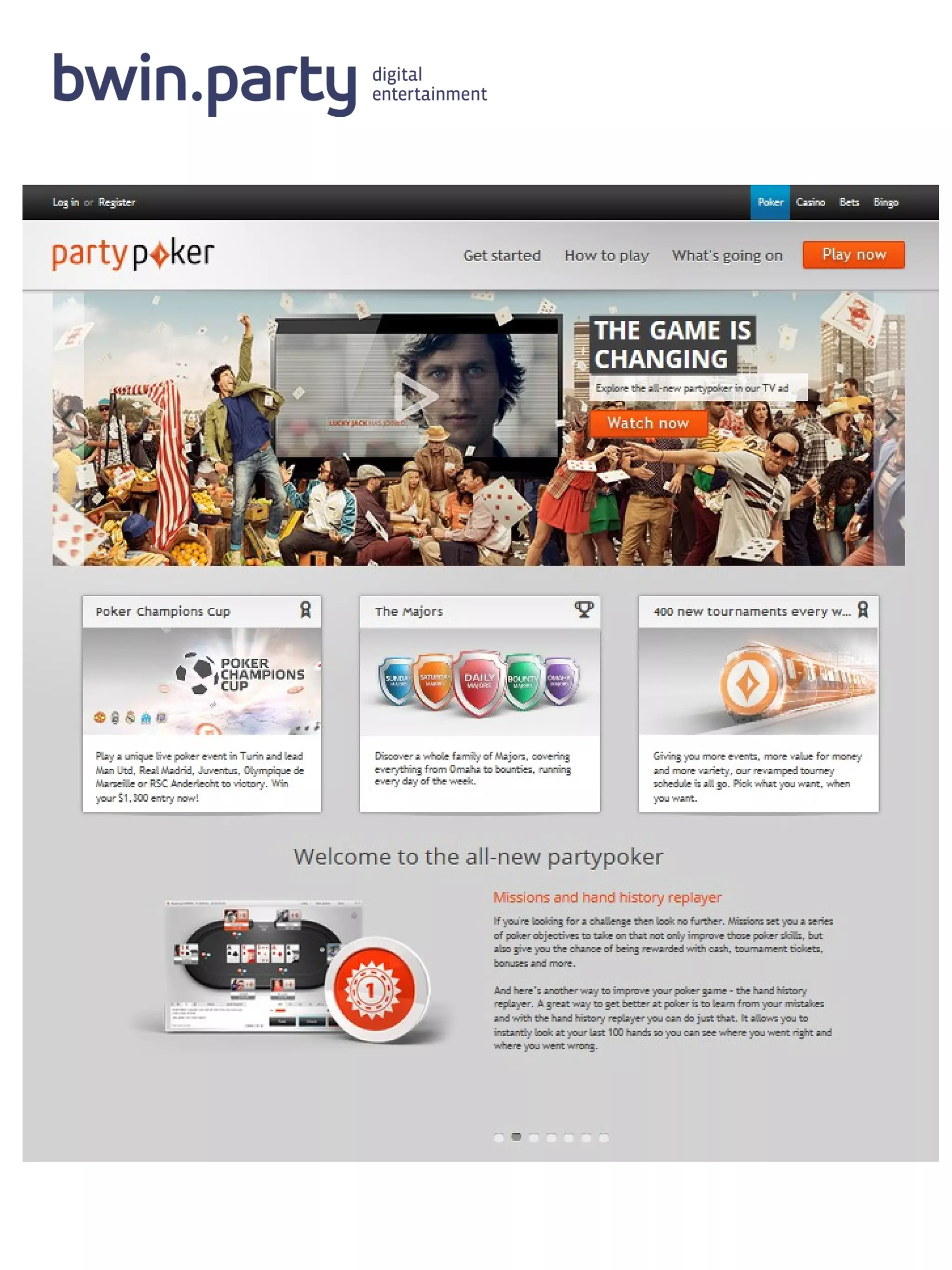 bwin.party campaign portfolio | PDF