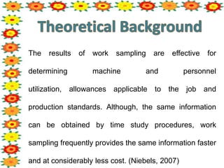 Worksampling - Methods Engineering | PPT