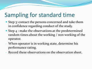 Work sampling | PPTX