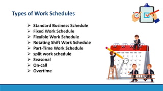 Work scheduling in tourism & hospitality industry | PPTX