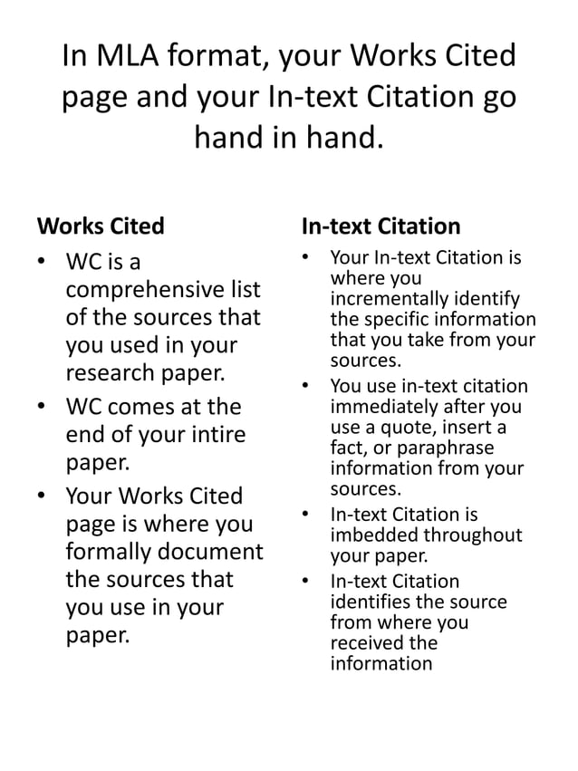 Works cited in-text citation | PDF