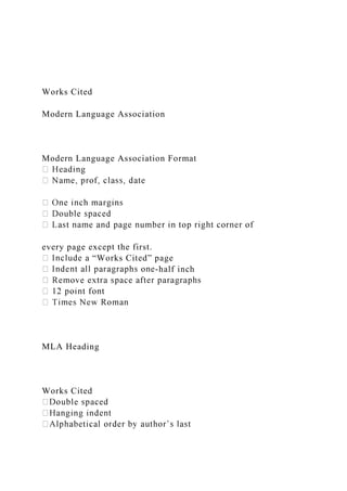 Works Cited Modern Language AssociationModern Lang.docx