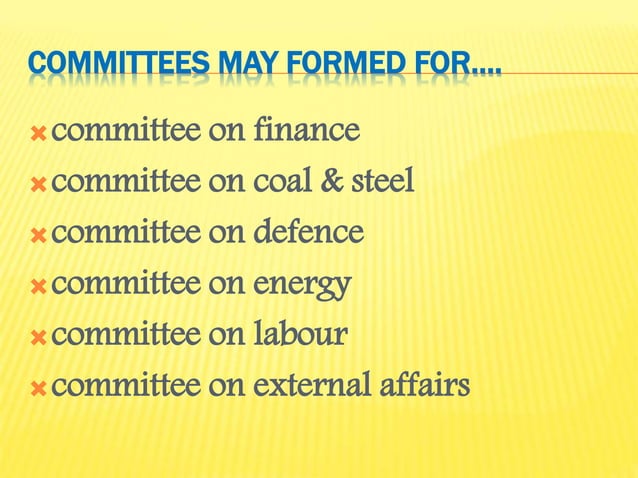 Works committee | PPTX | Business | Business and Finance