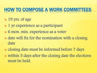 Works committee | PPTX