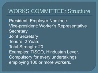 Works committees | PPTX