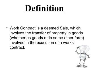 Works Contract | PPT