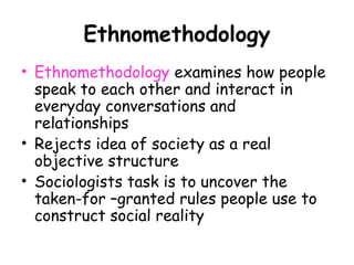 Social Action Theories | PPT