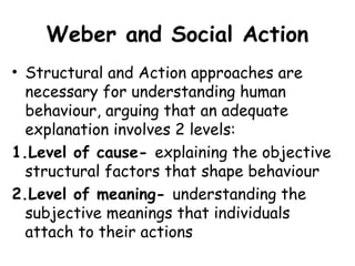 Social Action Theories | PPT