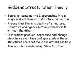 Social Action Theories | PPT