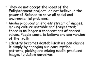 Modernism & Post Modernity | PPT