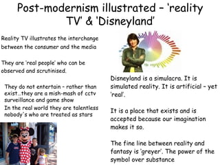 Modernism & Post Modernity | PPT