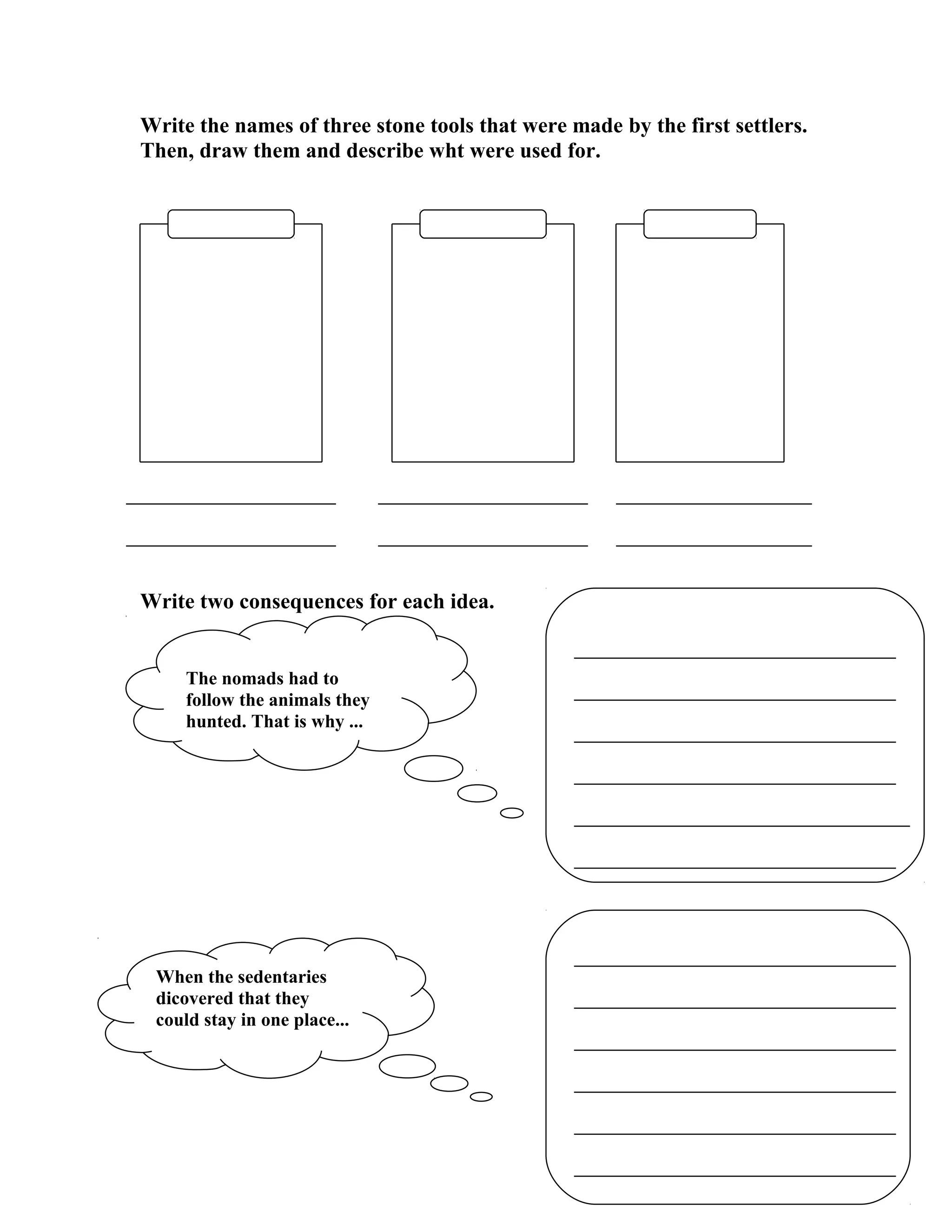 Work sheet nomads | DOC