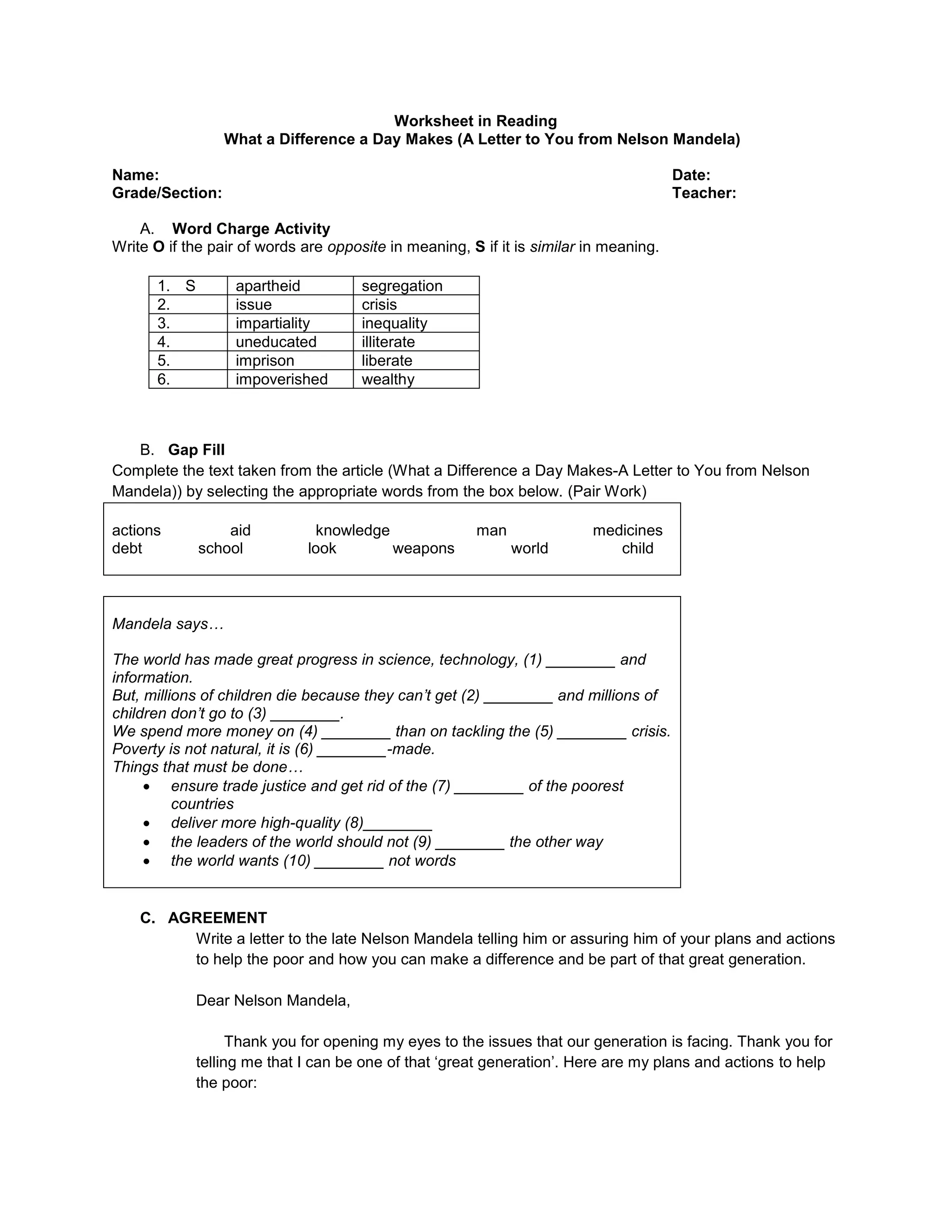 Worksheet 02.12making a difference | DOCX
