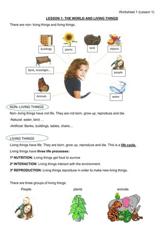 Worksheet 1... | PDF