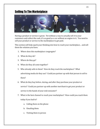 Kent Sayre's Business Launching Worksheet | PDF