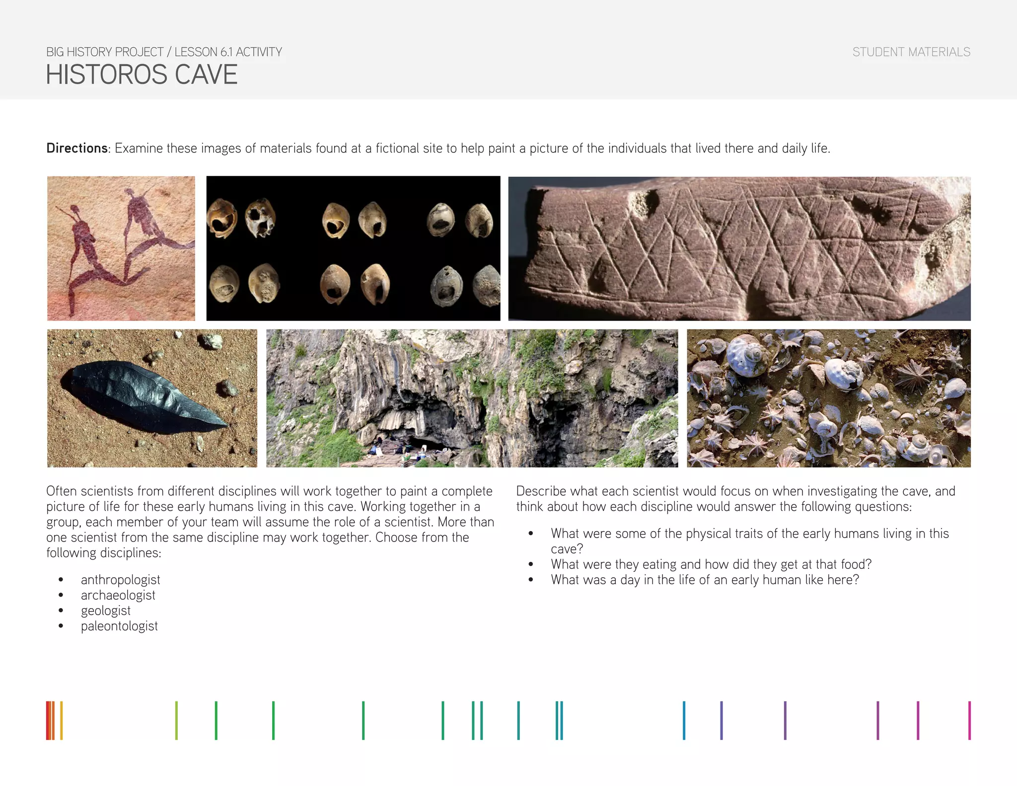 Lesson 6.1 Activity: Historos Cave | PPT