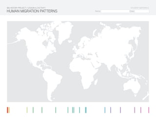 Lesson 6.3 Activity: Human Migration Patterns | PDF
