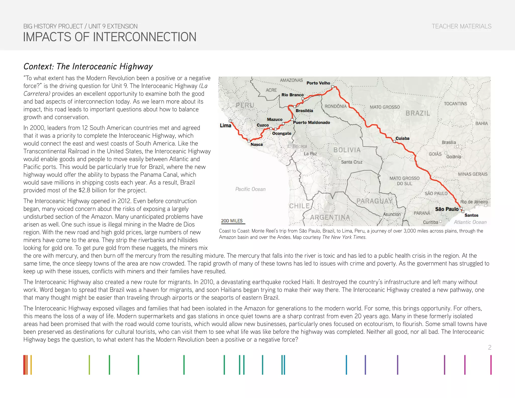 Unit 9 Extension: Impacts of Interconnection | PDF