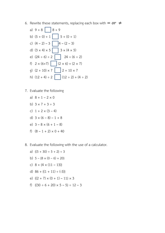 Worksheet 3 addition & subtraction | PDF