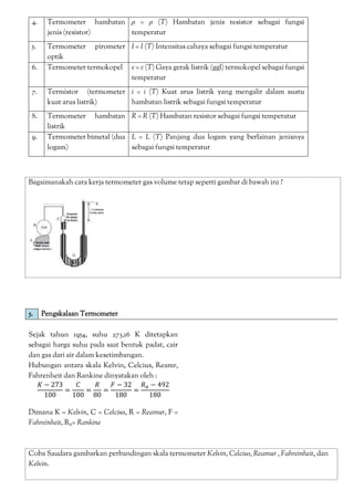 worksheet 3 temperatur, mata kuliah termodinamika | PDF