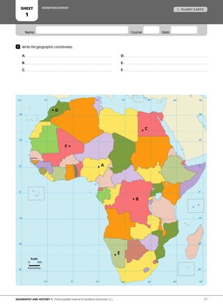 Worksheet Science component of earth | PDF