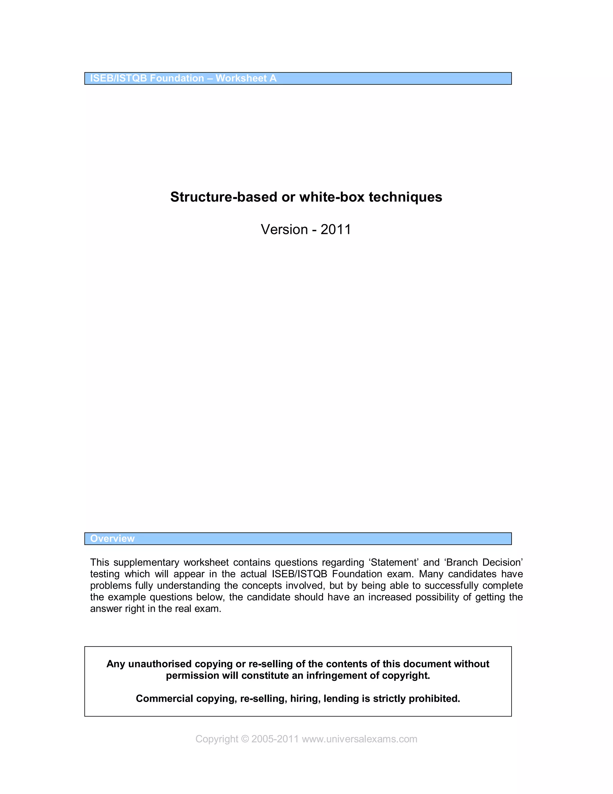 Worksheet a | PDF