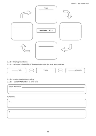 Worksheet complete set 180111 | DOCX