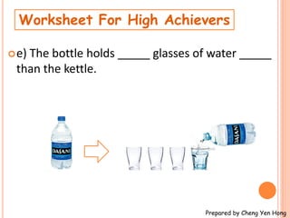 Worksheet For High Achievers | PDF
